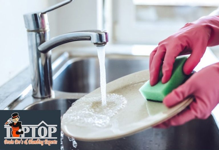 How to Wash Dishes Without Water Waste - Tip Top Drain Pros & Plumbing ...